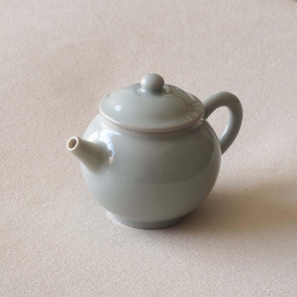 Kyoto ware Shibata kiln celadon teapot [Tozando teaware onlineshop ...